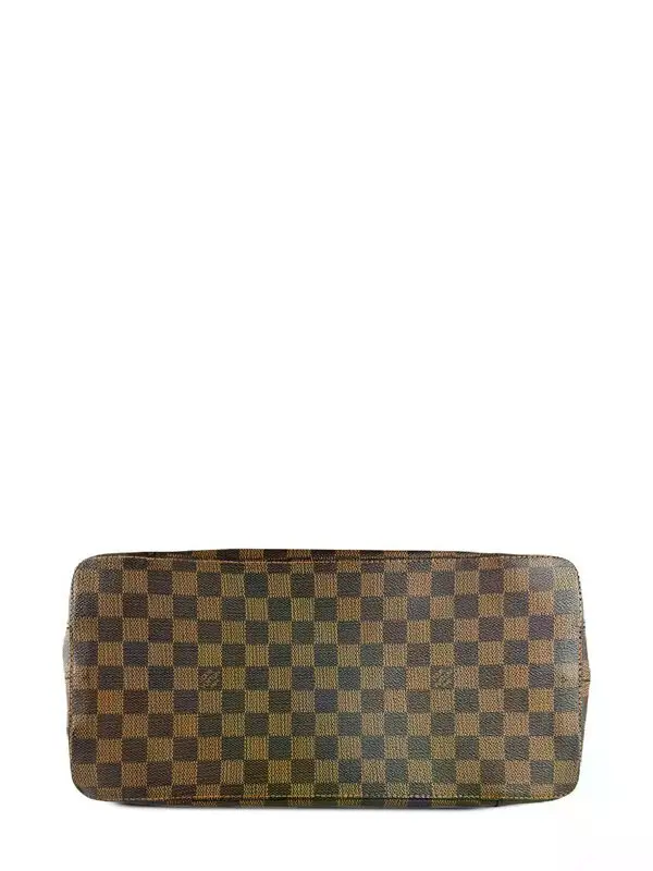 LOUIS VUITTON 2008 Damier Ebene Hampstead Mm Tote Bag