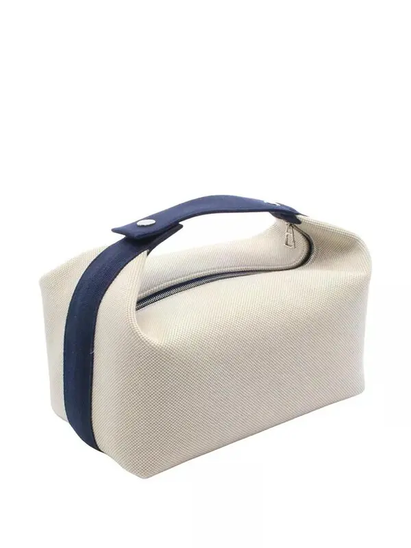 Hermès 2000-2026 Large Toile Bride A Brac Cabriole Case Vanity Bag