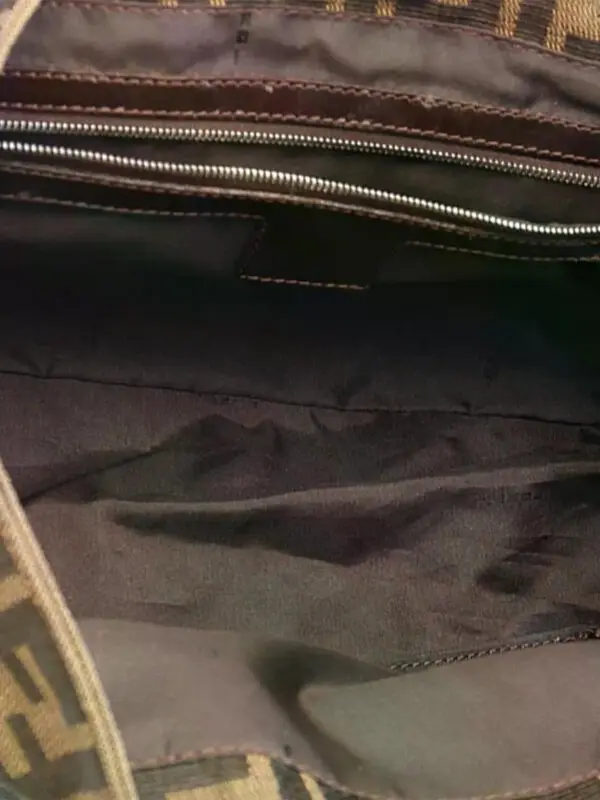 Fendi 2000-2010 Zucca Canvas Handbag