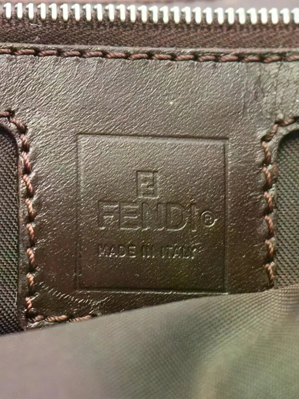 Fendi 2000-2010 Zucca Canvas Handbag