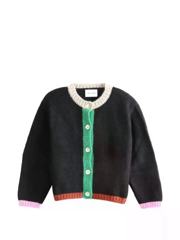 NIKKI CHASIN Sheba Colorblock Button-up Cardigan