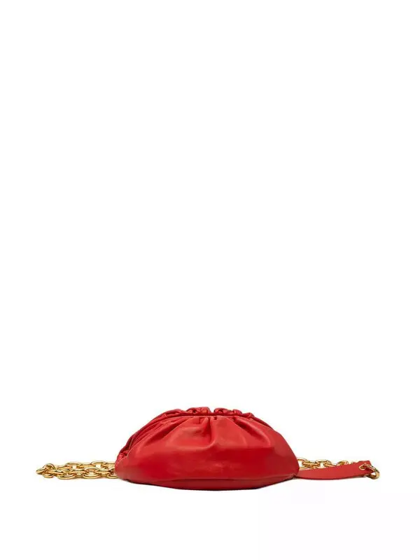 Bottega Veneta 2012-2026 Lambskin Chain Pouch Belt Bag