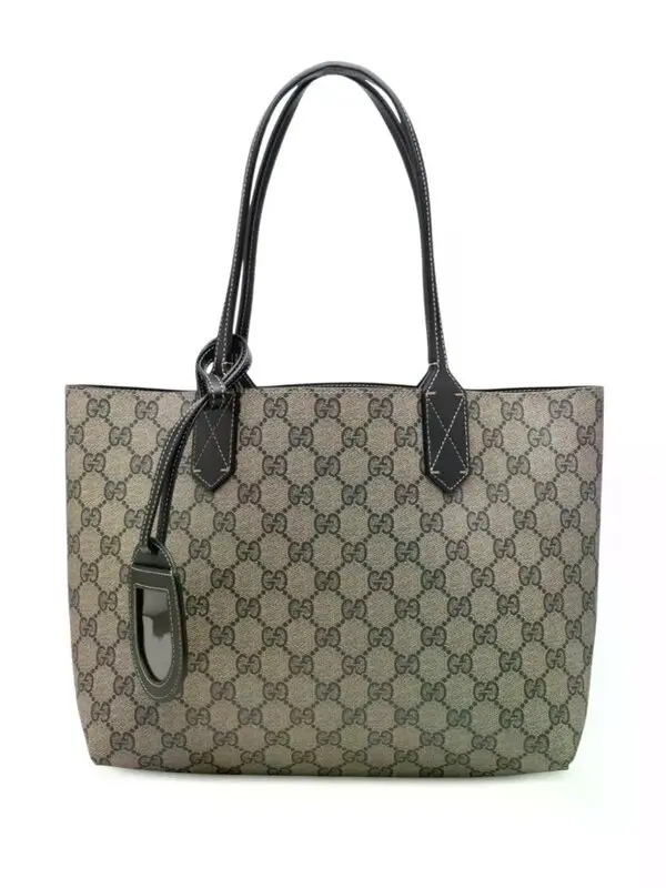 Gucci 2000-2015 Small Gg Supreme Reversible Tote Bag