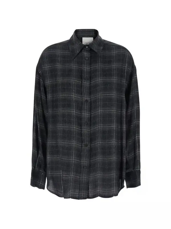 RAME Check-pattern Shirt