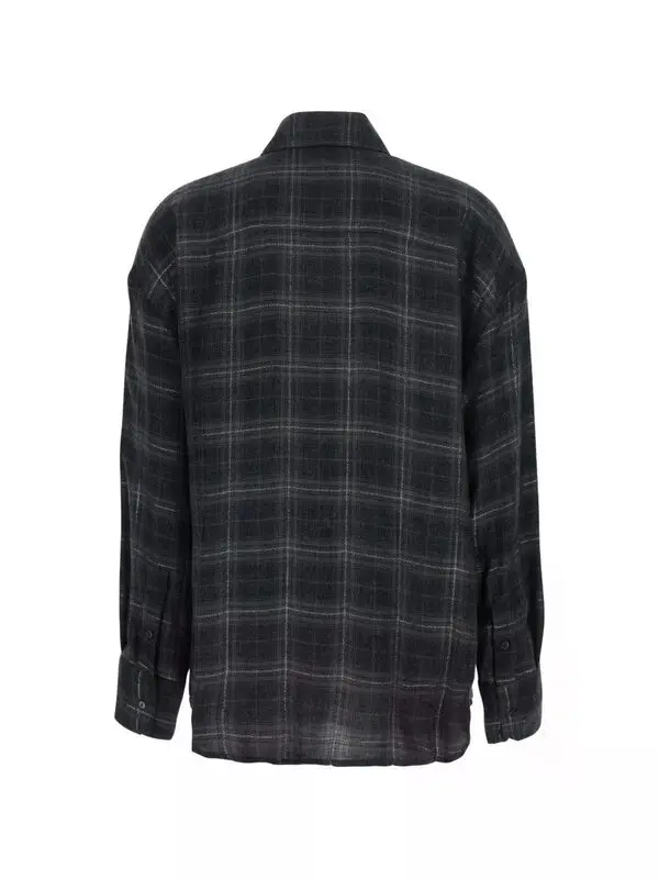 RAME Check-pattern Shirt