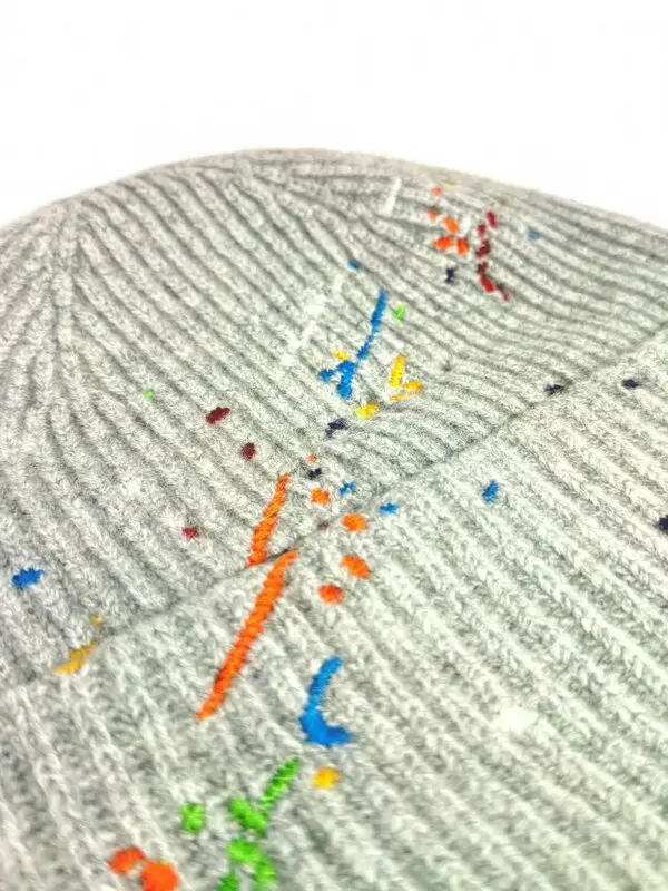 MOSTLY HEARD RARELY SEEN Whiplash Barcode Beanie Hat