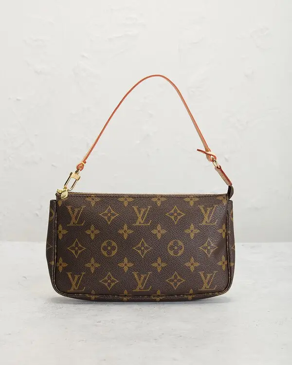 FWRD RENEW Louis Vuitton Monogram Pochette Accessoires Shoulder Bag - Brown