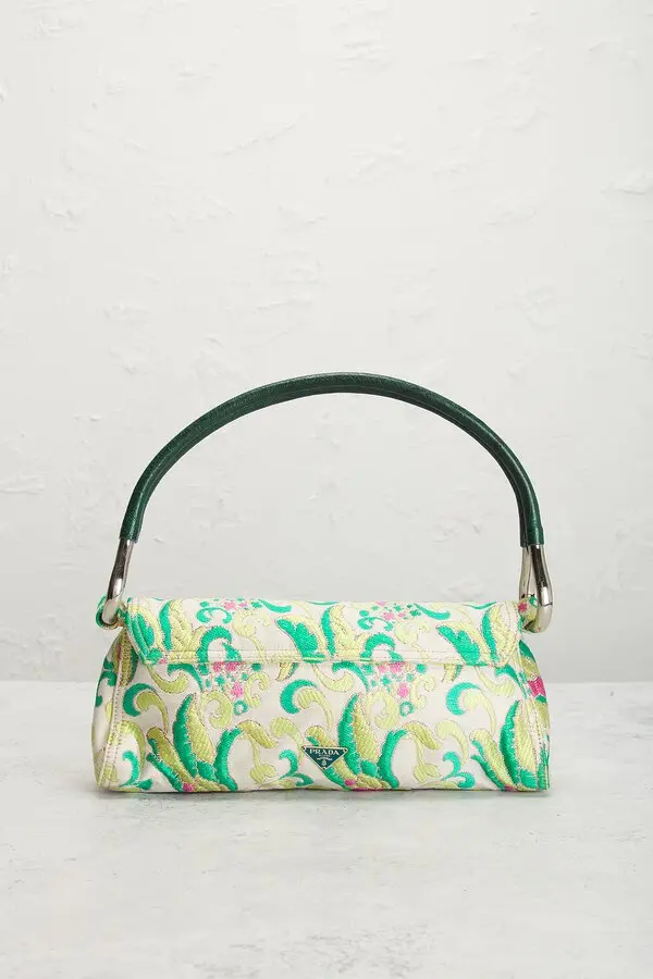 Prada Bouquet Castoni Swing Shoulder Bag