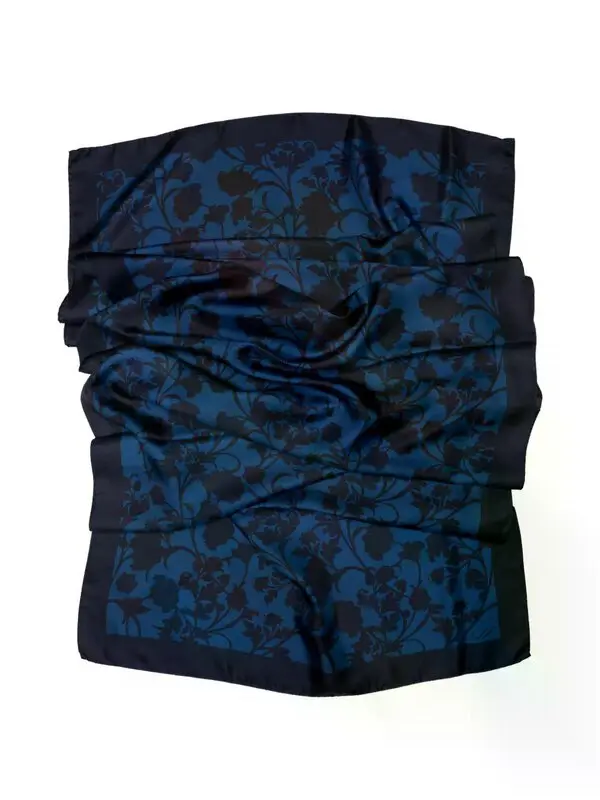 ELIZABETTA Regina Floral-jacquard Scarf