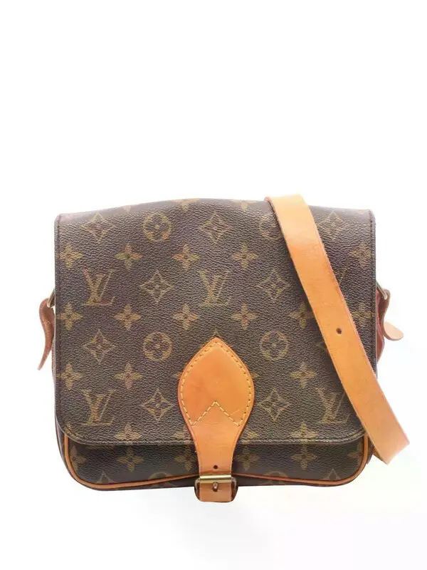 LOUIS VUITTON 1989 Monogram Cartouchiere Mm Crossbody Bag
