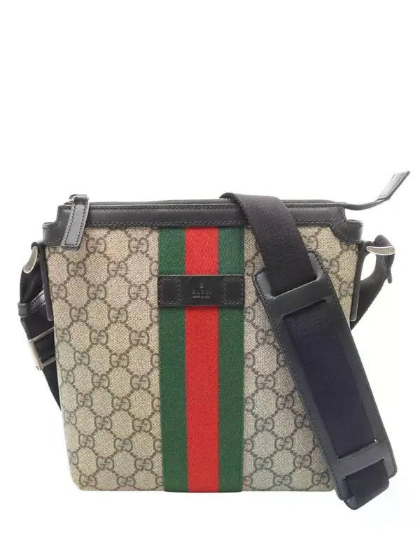 Gucci 2000-2015 Gg Supreme Web Crossbody Bag