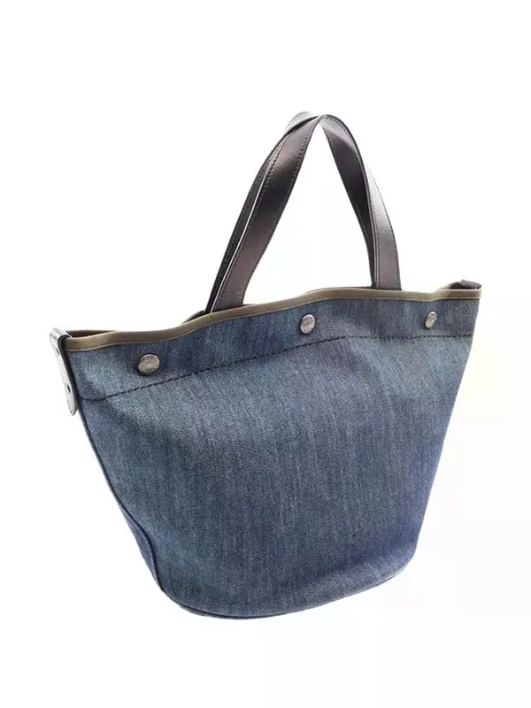 Prada 2010-2026 Denim Satchel