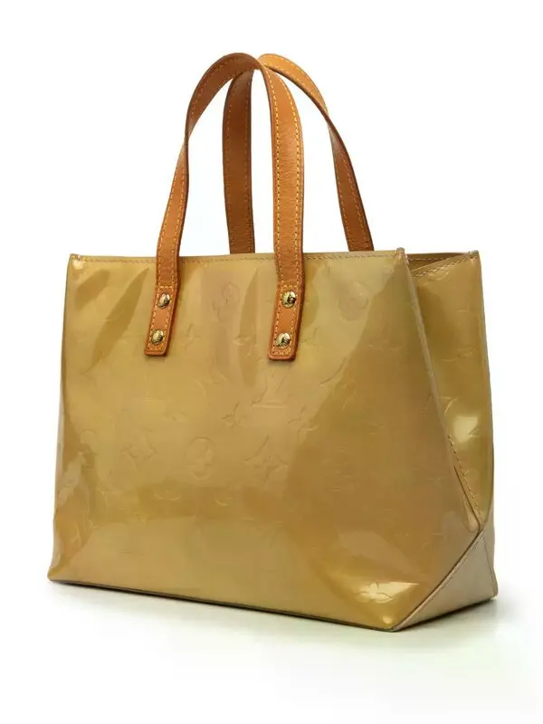 LOUIS VUITTON 2002 Monogram Vernis Reade Pm Handbag - Neutrals
