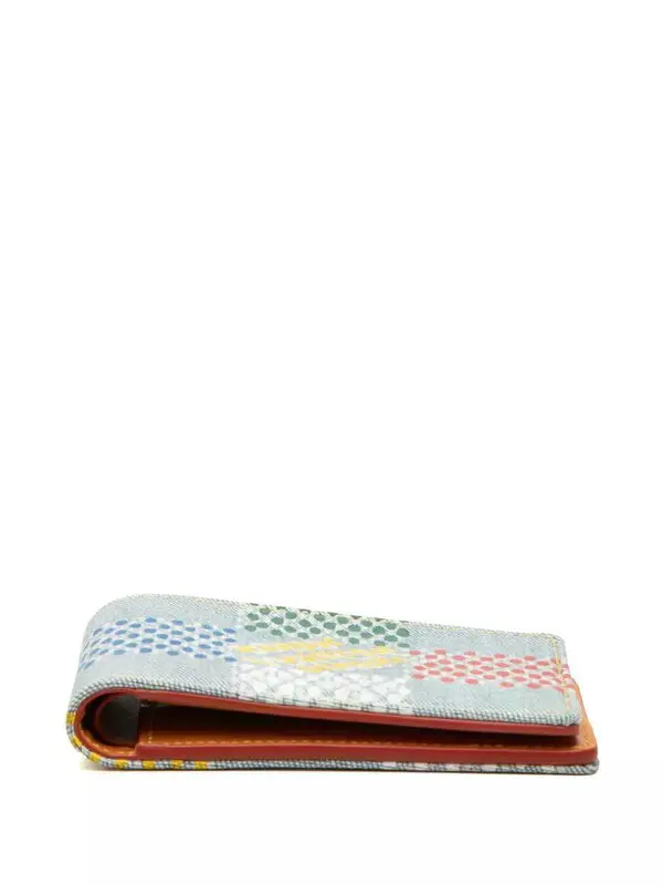 LOUIS VUITTON 2025 Birds Damier Denim Portefeuille Multiple Bifold Wallet Small Wallets