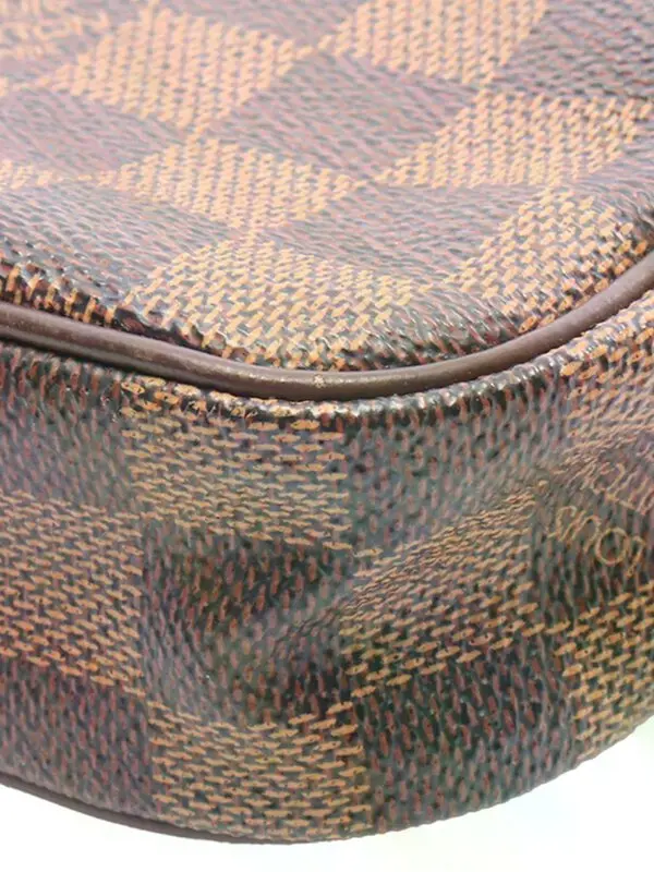 LOUIS VUITTON 2005 Damier Ebene Rift Crossbody Bag