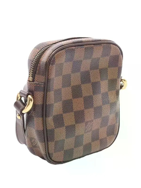 LOUIS VUITTON 2005 Damier Ebene Rift Crossbody Bag
