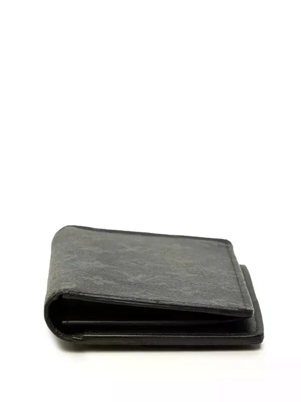 LOUIS VUITTON 2018 Monogram Eclipse Brazza Wallet Long Wallets