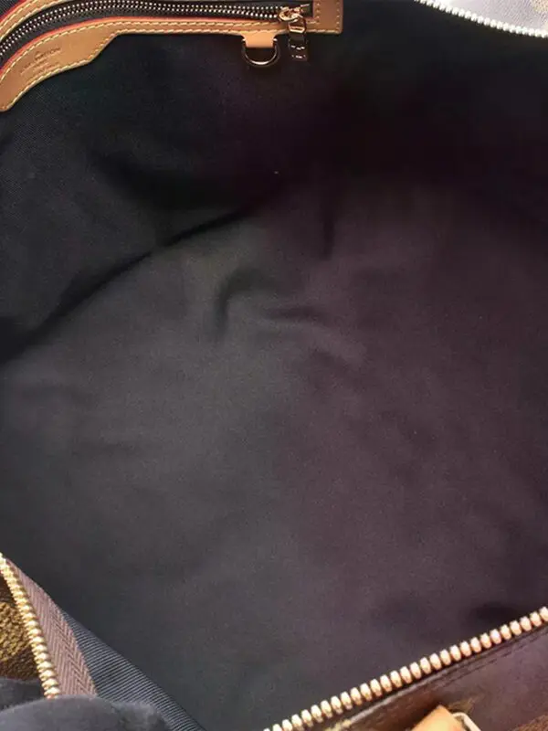 LOUIS VUITTON 2019 Monogram Giant Reserve Keepall Bandouliere 50 Travel Bag - Brown