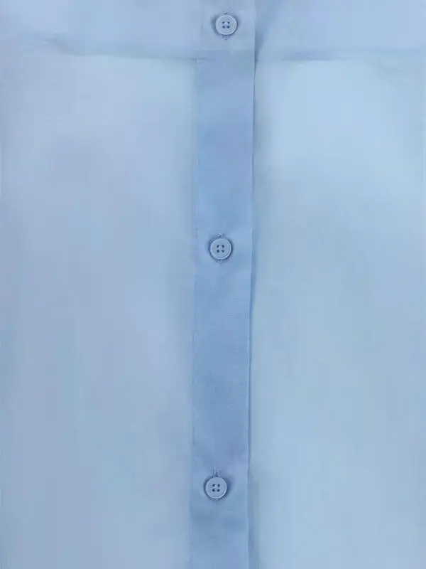 THELATEST Codie Sheer Button-down Shirt
