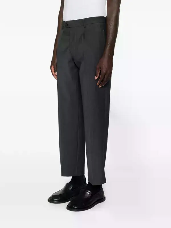 AMARANTO Pleated Tailored Trousers