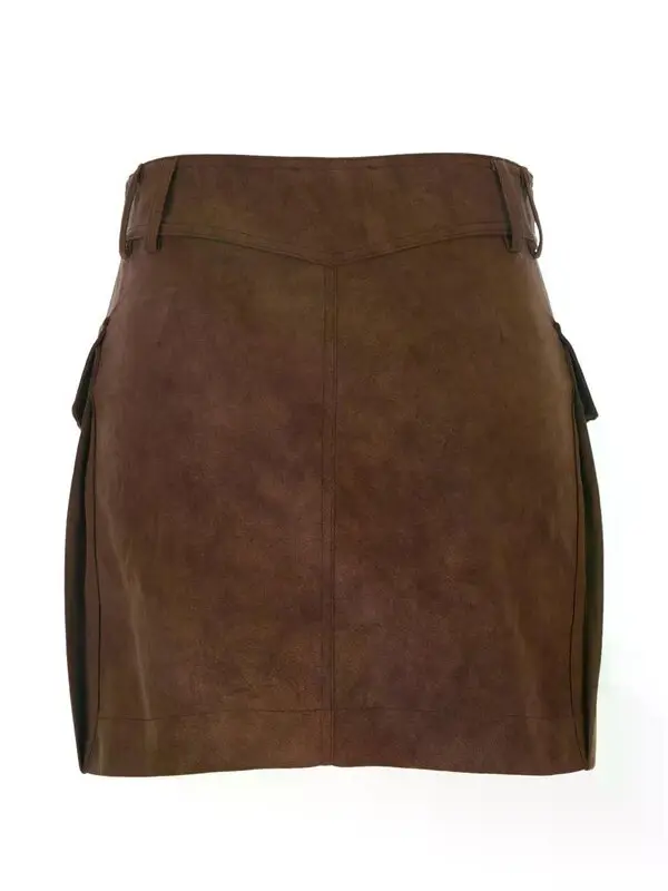 RAME Flap-pocket Mini Skirt