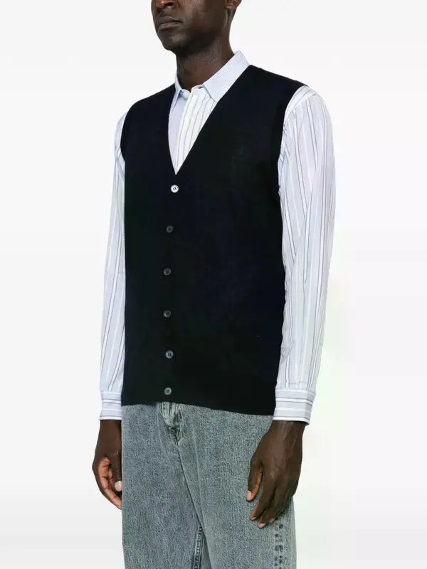 Corneliani Button-fastening V-neck Sweater