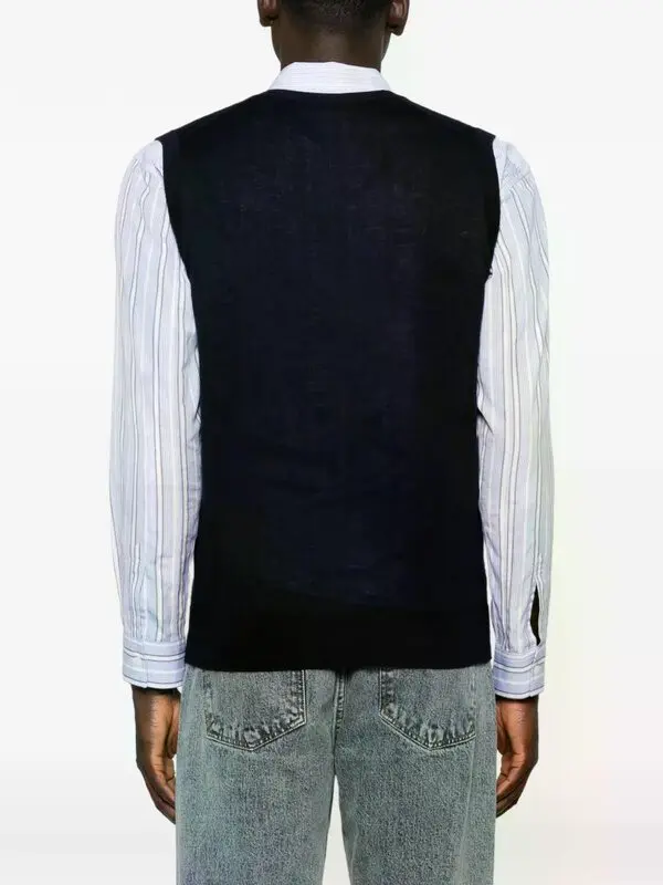 Corneliani Button-fastening V-neck Sweater