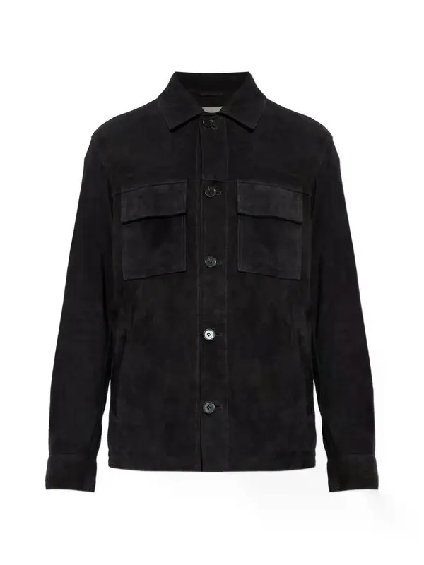 ARMA Mex Suede Shirt Jacket - Blue