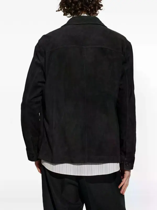 ARMA Mex Suede Shirt Jacket - Blue