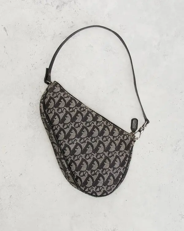 FWRD RENEW Dior Diorissimo Pochette Saddle Bag