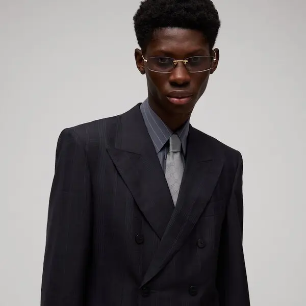 Gucci Gg Silk Jacquard Tie