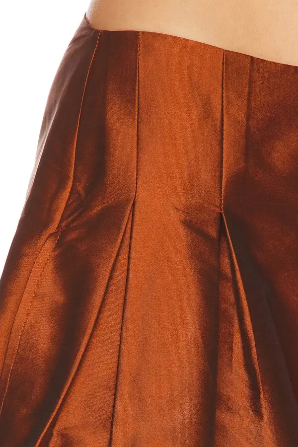 Chan Luu Techno Taffeta Ultra Wide Leg Pant