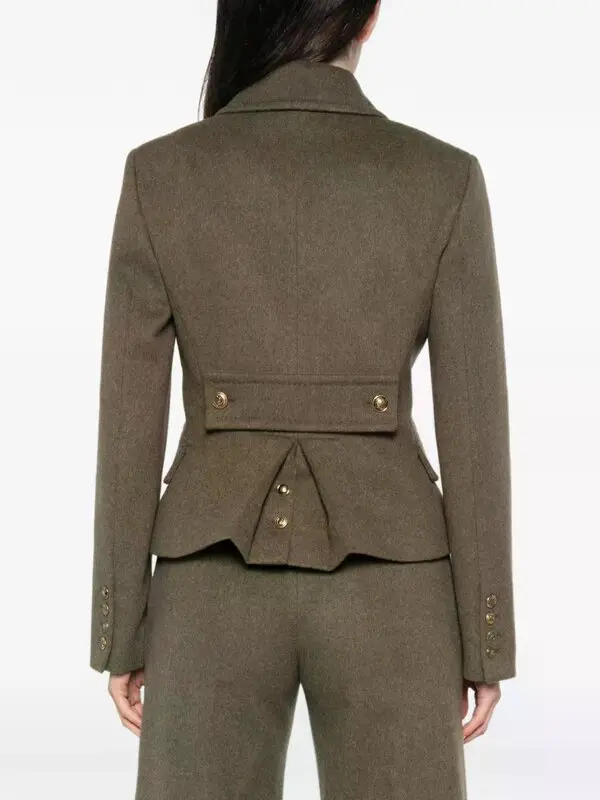 Ermanno Scervino Double-breasted Peplum Jacket