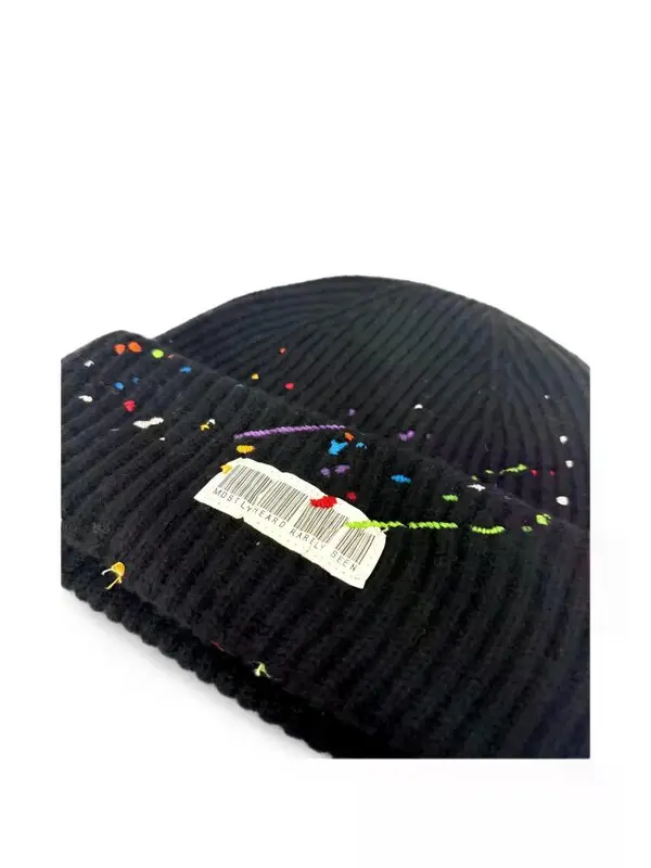 MOSTLY HEARD RARELY SEEN Whiplash Barcode Beanie Hat
