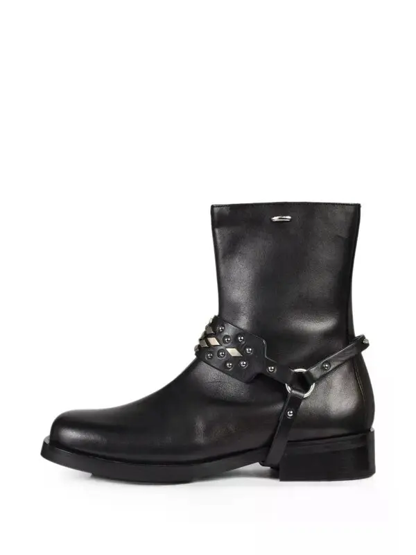 Our Legacy Studded Boot Straps - Black