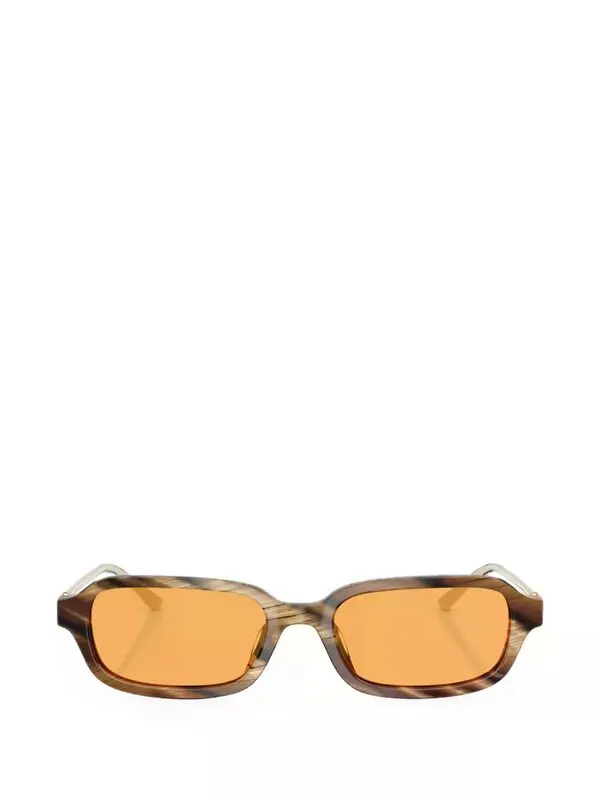 Tory Burch Rectangle-frame Sunglasses - Brown