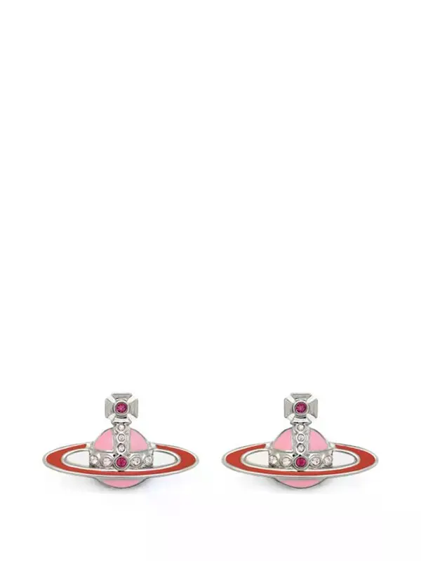 VIVIENNE WESTWOOD Small Neo Bas Relief Earrings - Silver