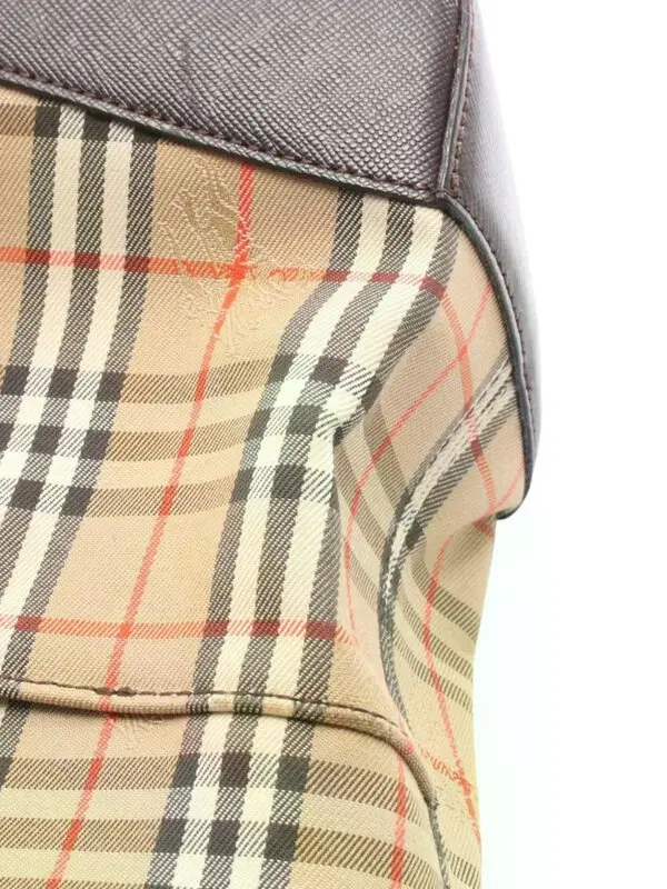 Burberry 2000-2017 Haymarket Check Canvas Handbag