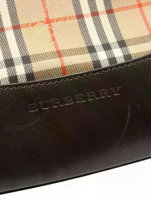 Burberry 2000-2017 Haymarket Check Canvas Handbag