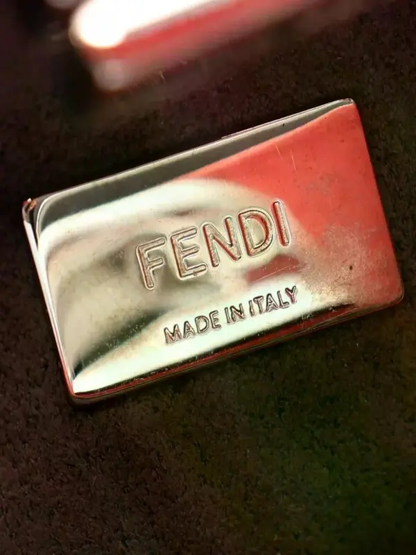 Fendi 2010-2026 Micro Leather Flowerland Peekaboo Satchel