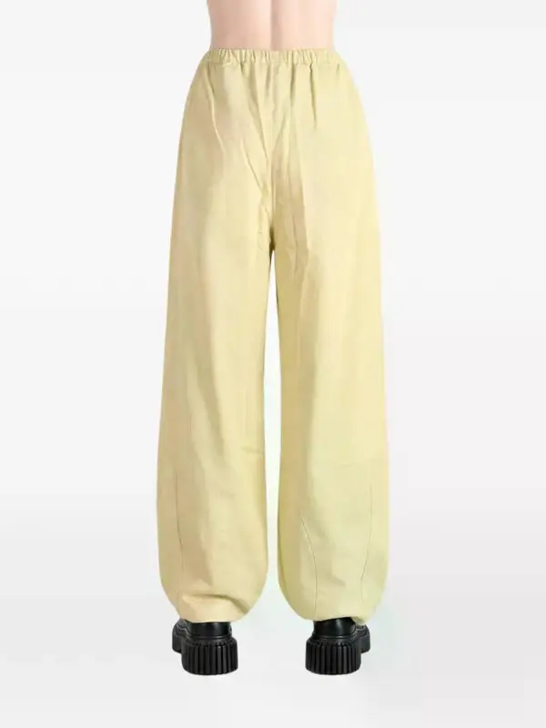 NIKKI CHASIN Contessa Elasticated-waist Wide-leg Trousers