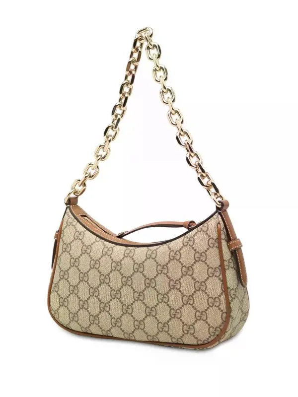 Gucci 2000-2015 Small Gg Supreme Emblem Shoulder Bag Satchel