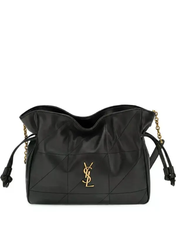 Saint Laurent Jamie Quilted Leather Crossbody Bag - Black