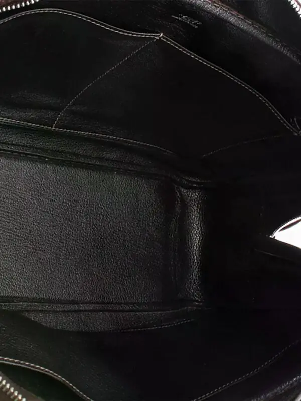 Hermès 2002 Toile H And Swift Plume 32 Handbag