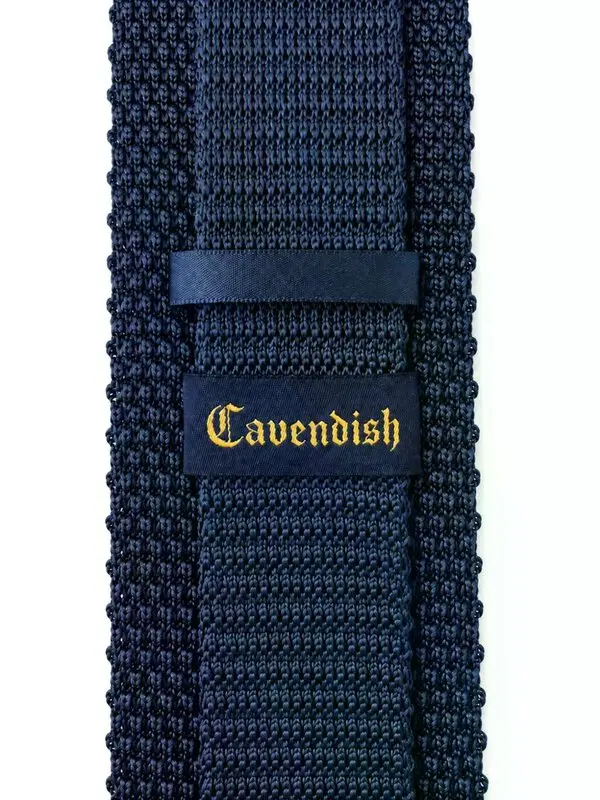 CAVENDISH Knitted Silk Tie