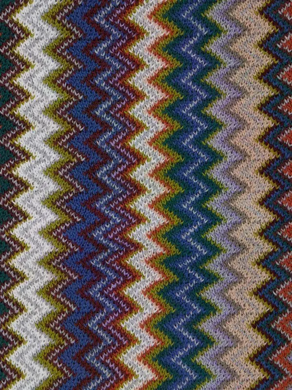 Missoni Zig-zag Fringed Scarf