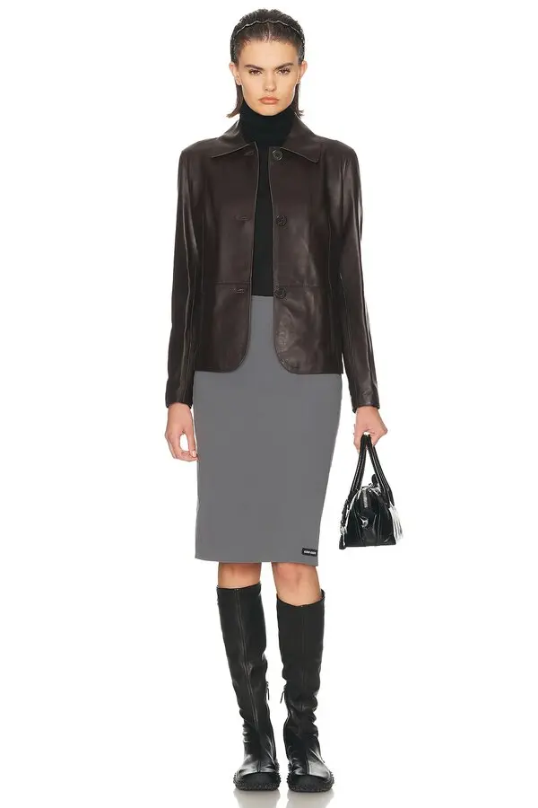 ARMA Carmen Lamb Butter Jacket