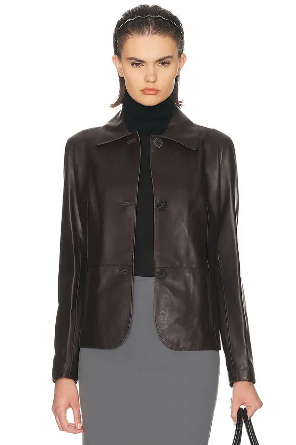 ARMA Carmen Lamb Butter Jacket