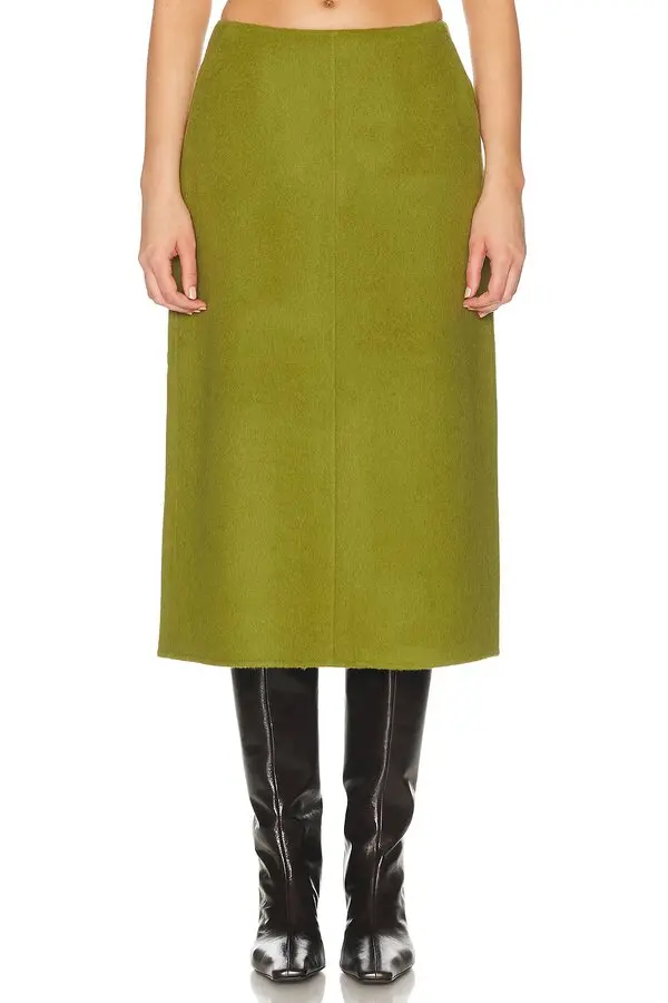 Cult Gaia Lazuli Skirt - Chive
