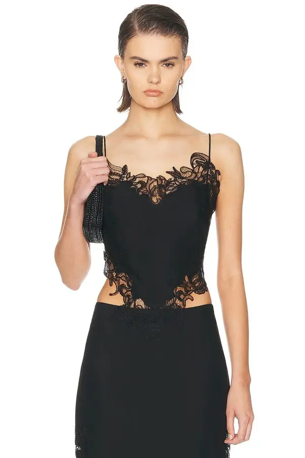 Cult Gaia Nevina Top - Black